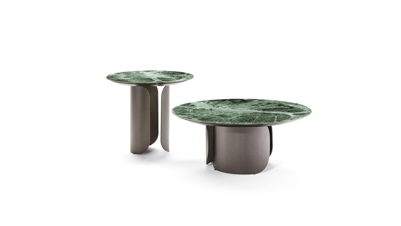 Metal base small table Gabriel | Opera Contemporary
