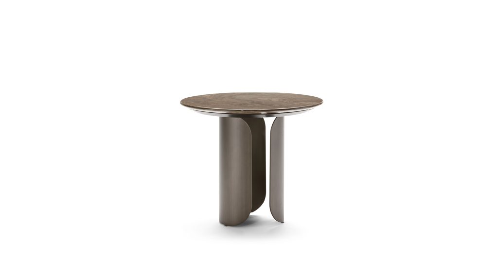 Metal base small table Gabriel | Opera Contemporary