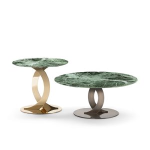 Tavolino servetto metallo Raoul | Opera Contemporary