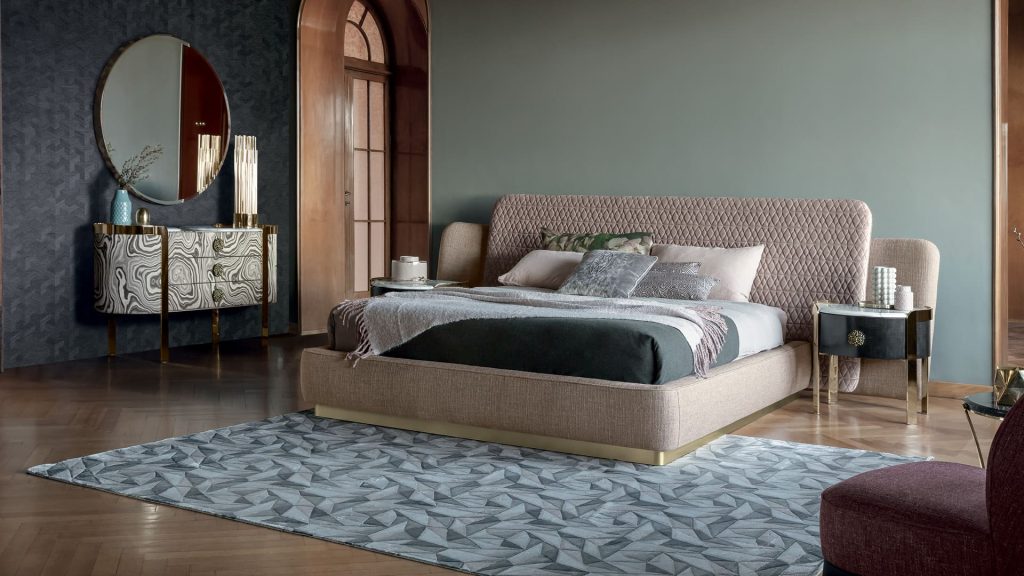 Large upholstered bed Sheila | Opera Contemporary