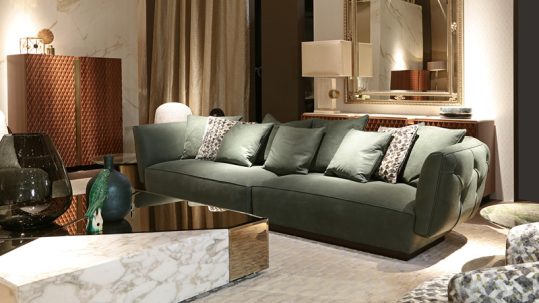 External capitonne sofa Simon | Opera Contemporary